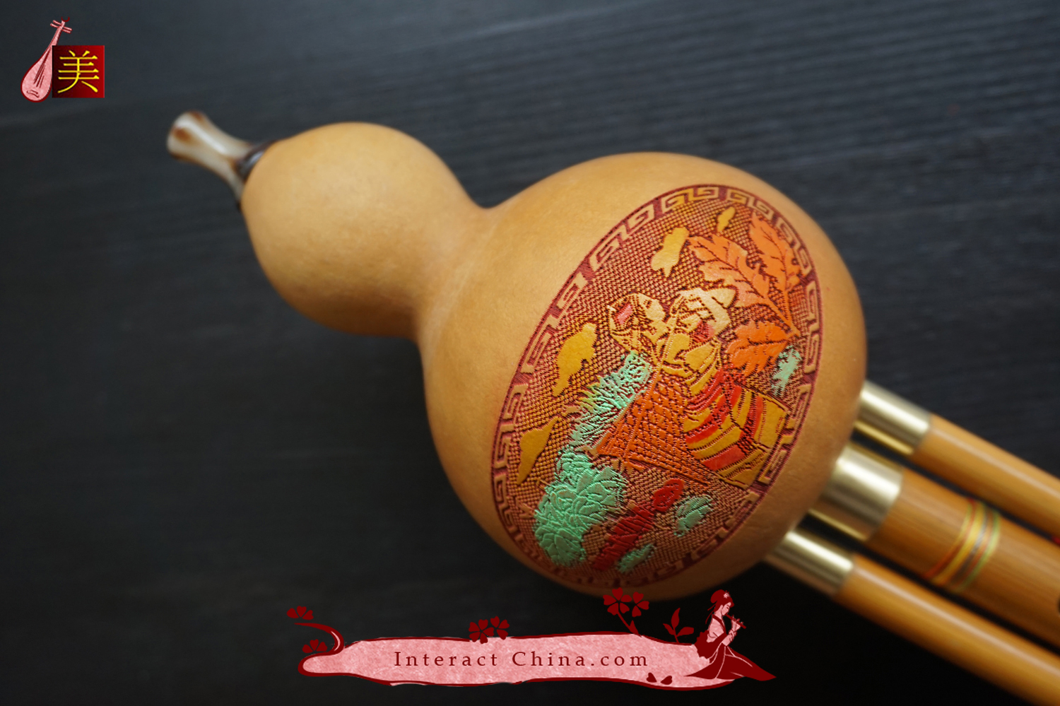 Bamboo 2 Octaves Chinese Hulusi Flute Woodwind #102 + Case + How to ...