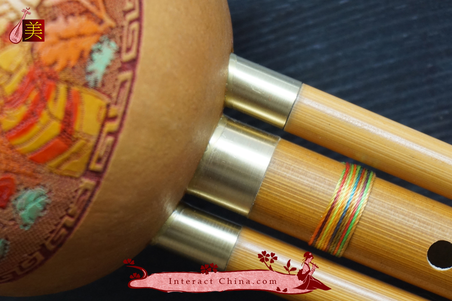 Bamboo 2 Octaves Chinese Hulusi Flute Woodwind #102 + Case + How to ...