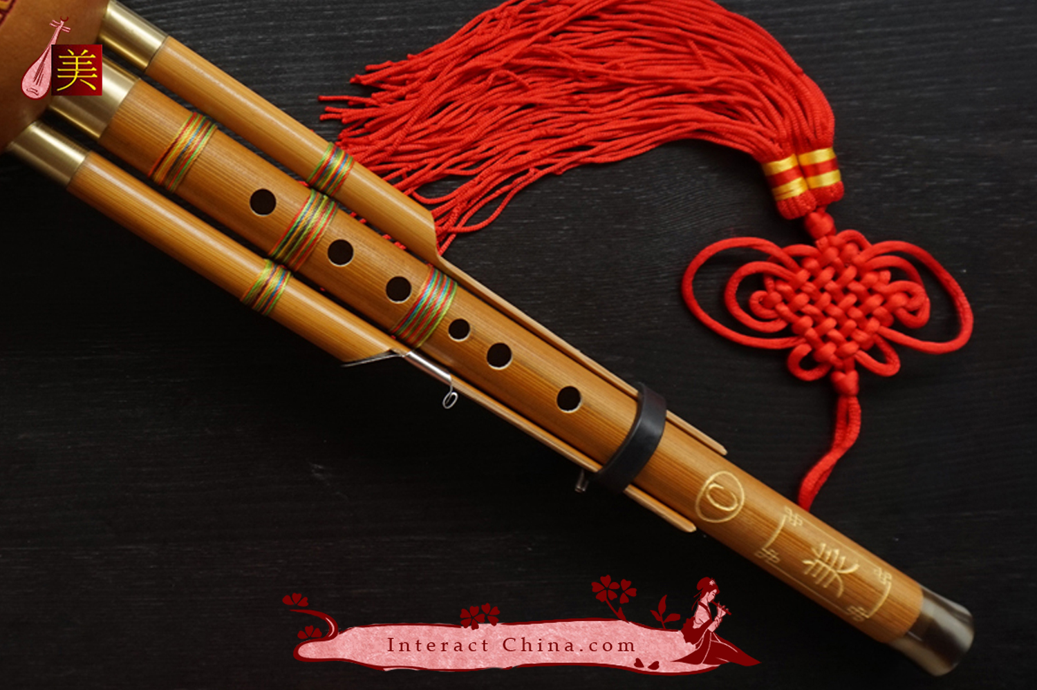 Bamboo 2 Octaves Chinese Hulusi Flute Woodwind #102 + Case + How to ...