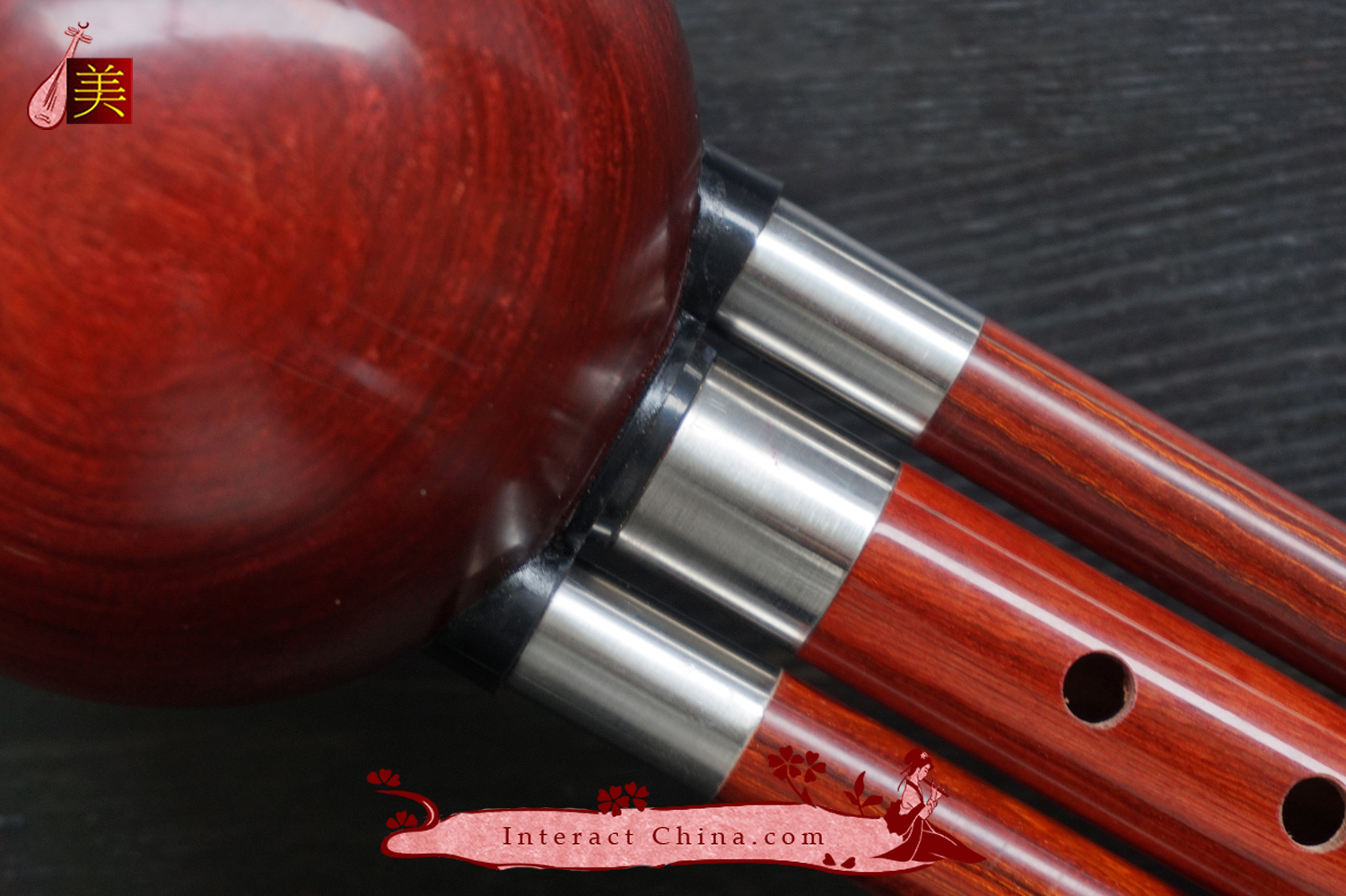 Premium Sandalwood 3 Octaves Hulusi Flute Woodwind #110 + Case + How to ...